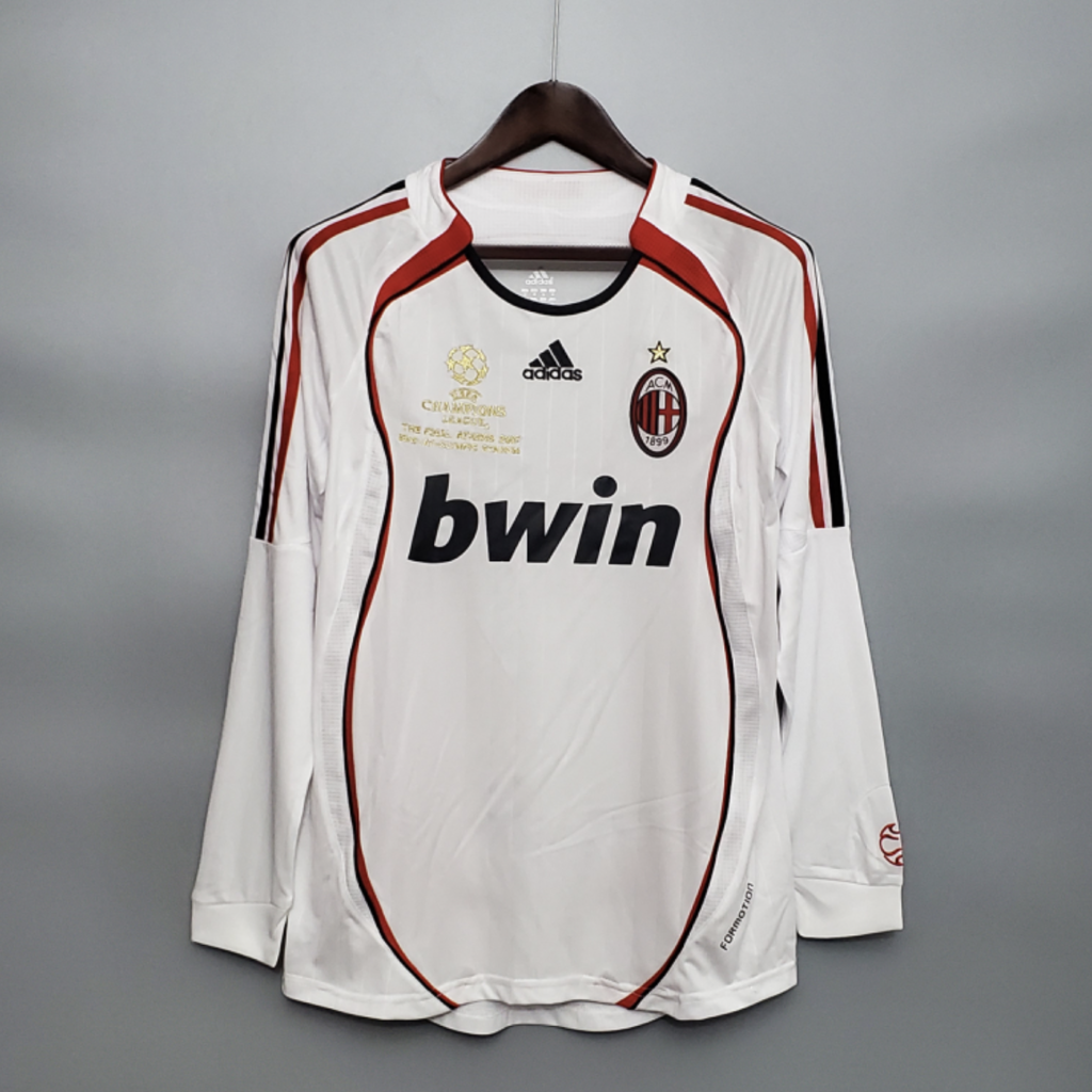 Retro Long Sleeve AC Milan 06/07 Away Kit – heritagekits.com
